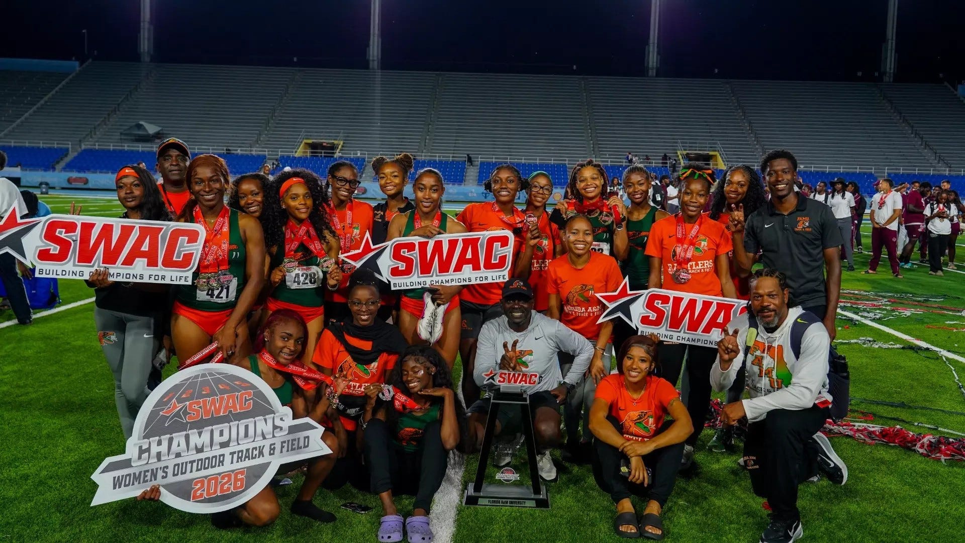 FAMU women's track goes back-to-back in SWAC Outdoor Championships