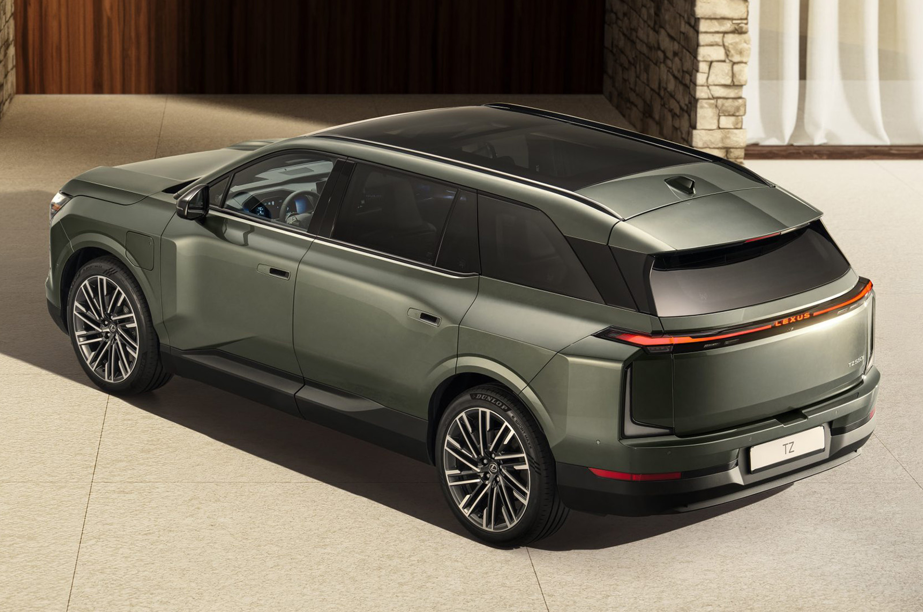 Lexus TZ SUV is a luxury electric 'driving lounge'