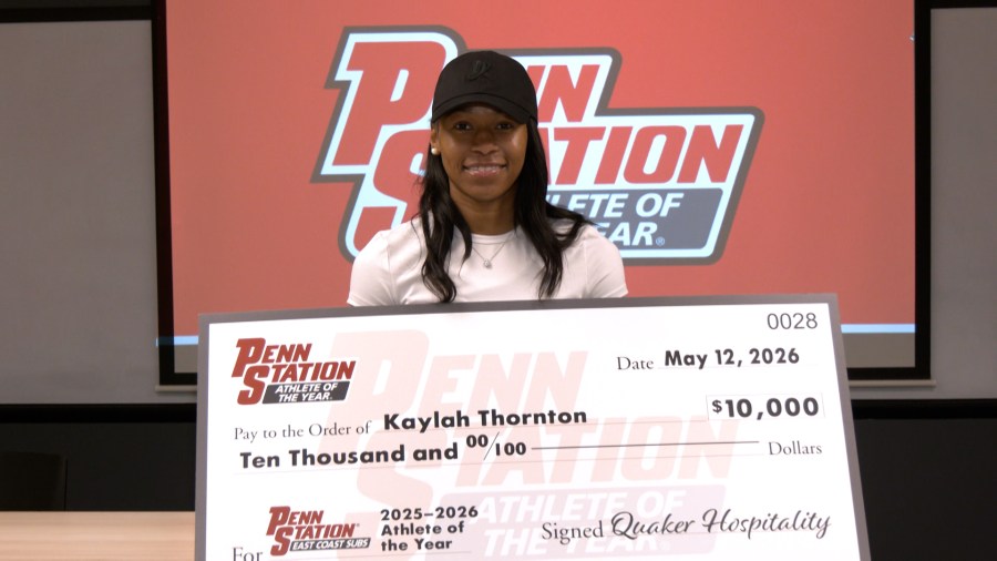 Fairmont basketball star Kaylah Thornton wins Penn Station Athlete of ...
