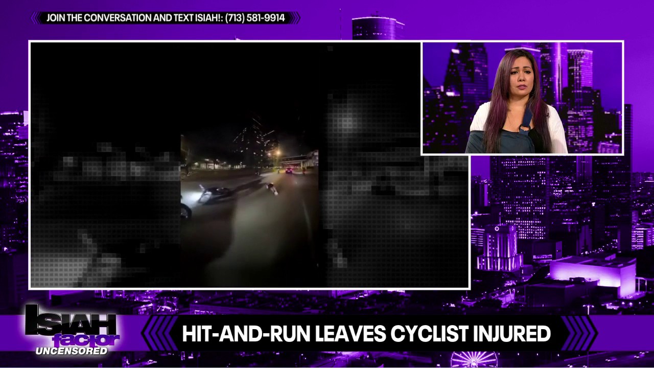 Houston cyclist hit by driver speaks out after crash