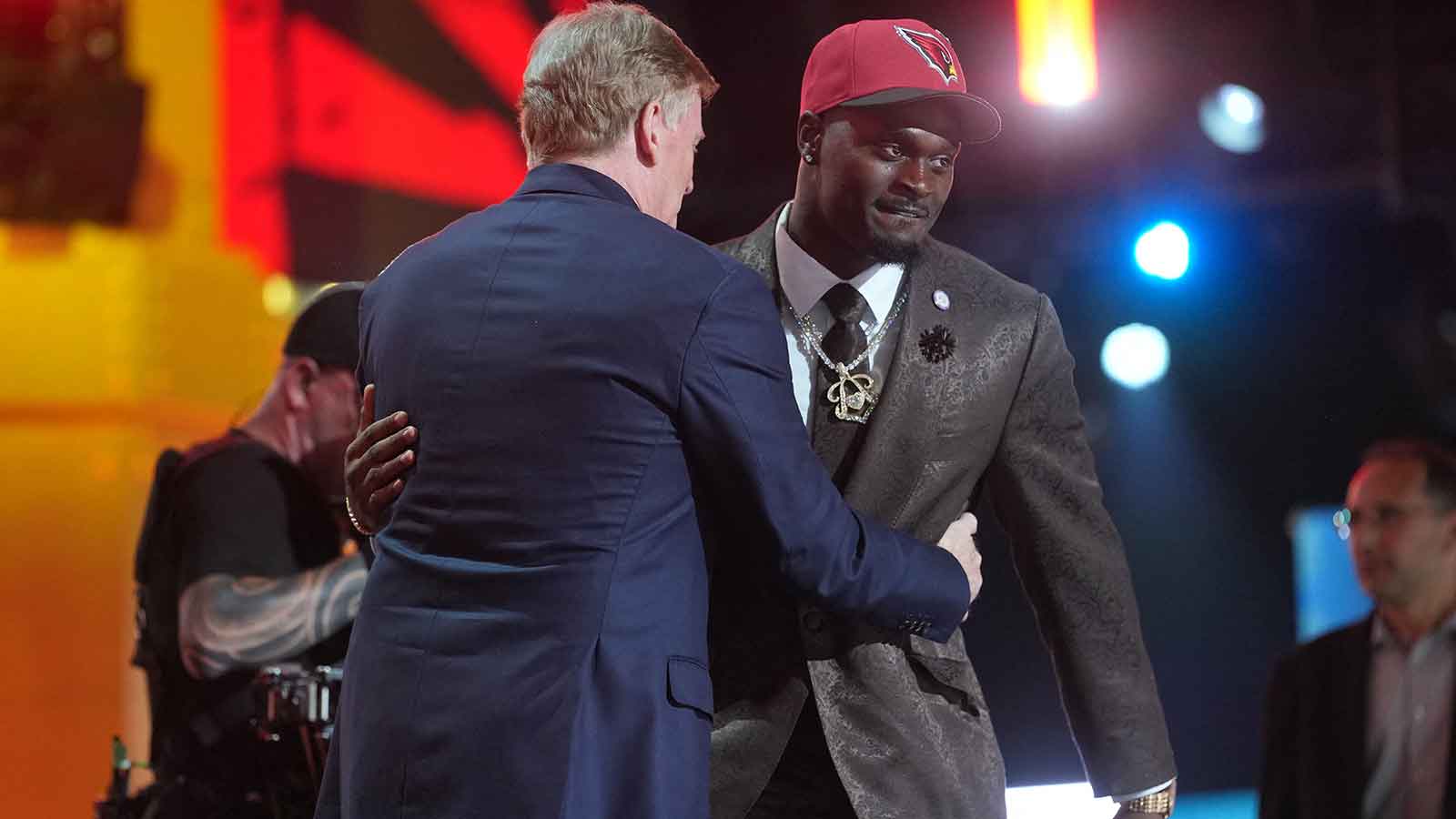 Cardinals’ Jeremiyah Love drops Spider-Man quote after signing rookie ...