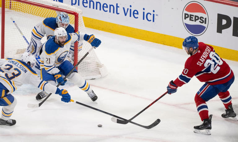 Habs lose game 4 to Sabres, series tied 2-2