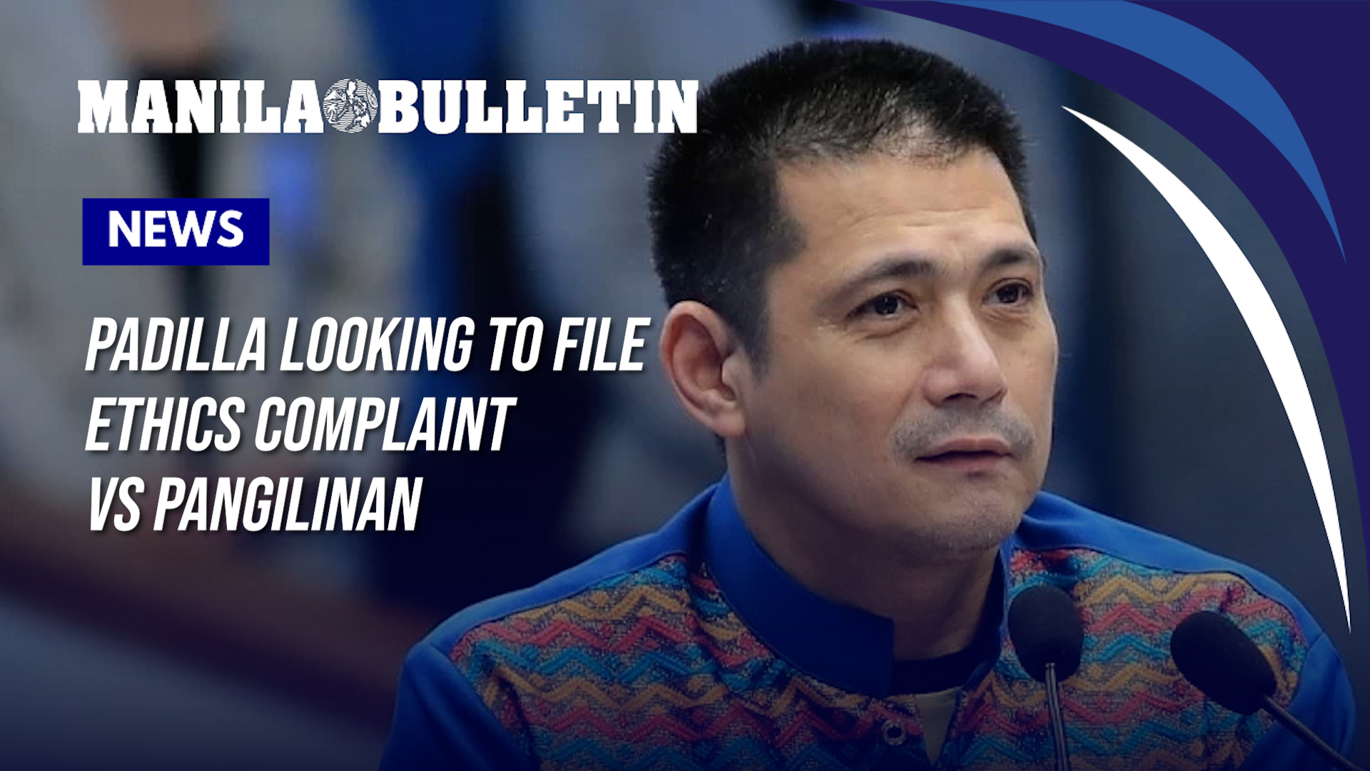 Padilla looking to file ethics complaint vs Pangilinan after shouting ...