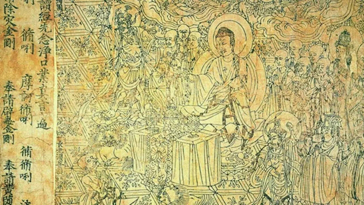 The Diamond Sutra: The world’s oldest printed book was sealed inside a ...