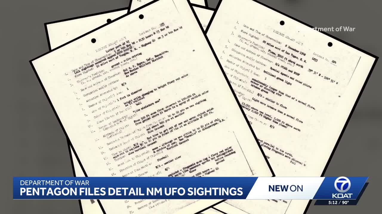 New Pentagon files highlight decades of unexplained aerial phenomena in ...