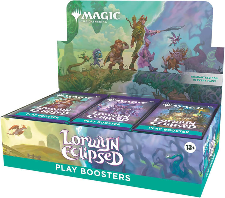 The 30-pack Magic: The Gathering Lorwyn Eclipsed Play Booster Box is ...