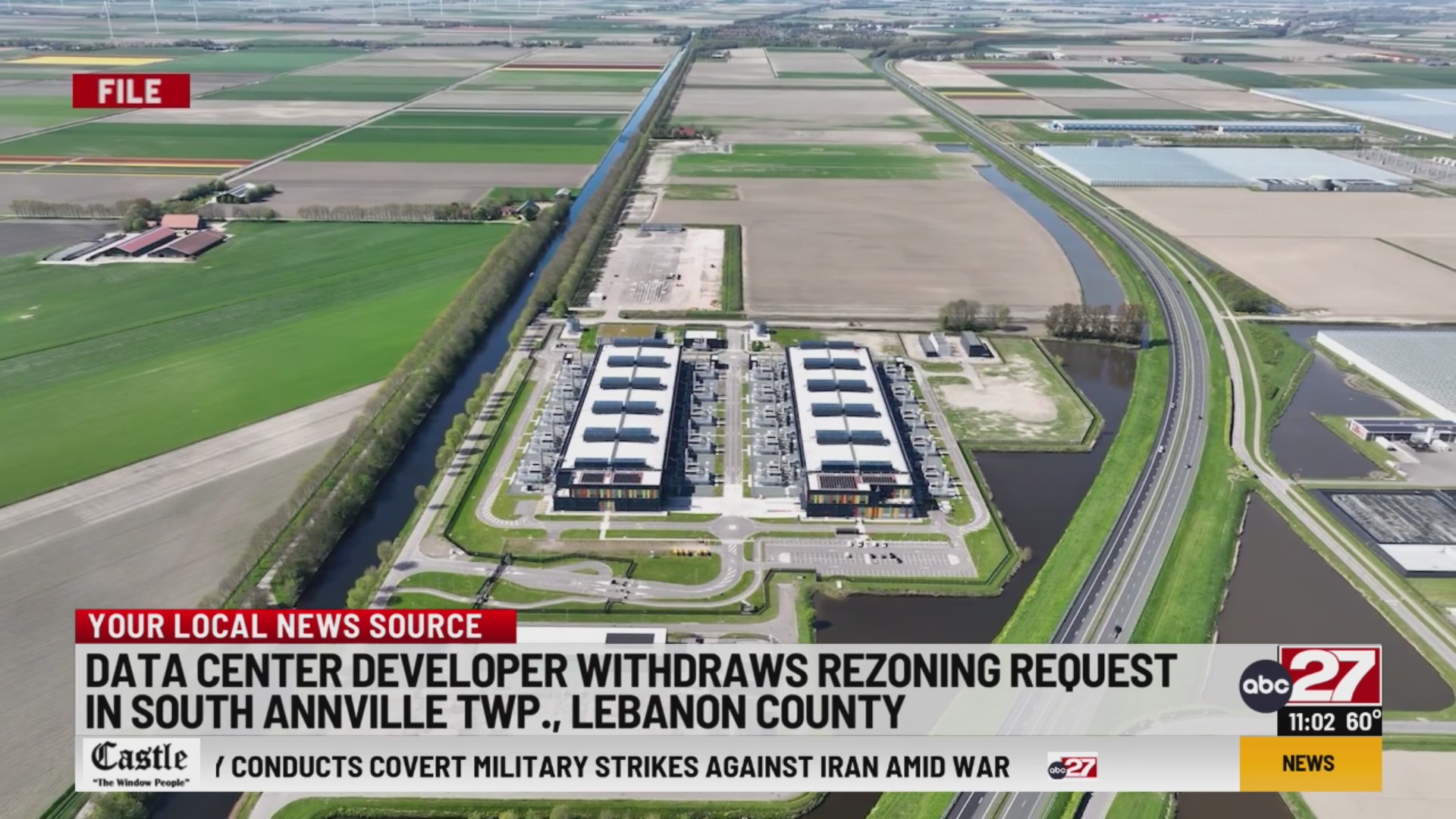 Developer pulls controversial Lebanon County data center project