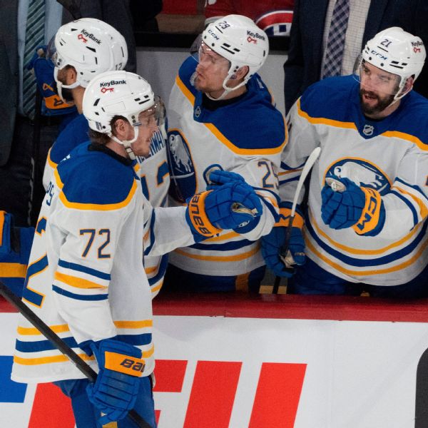Tage Thompson's fluke goal pivotal to Sabres' Game 4 win
