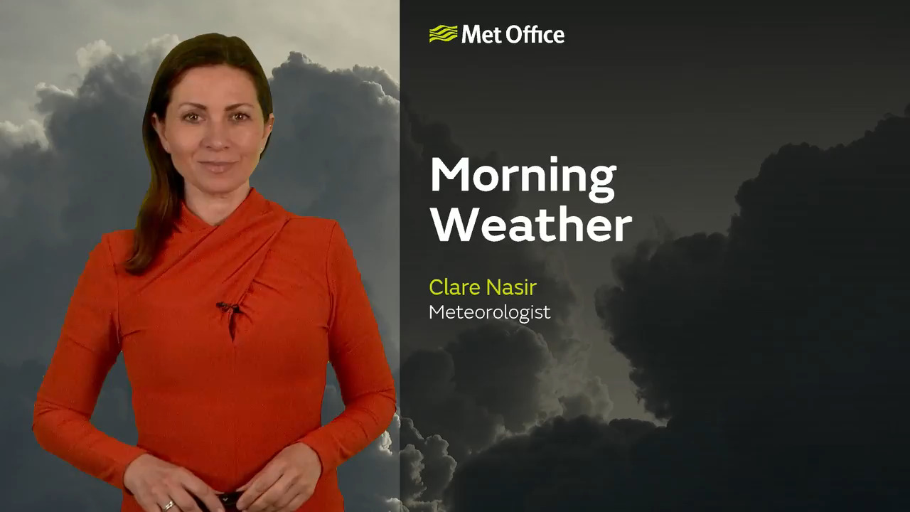 Met Office Wednesday morning weather forecast 13/05/2026