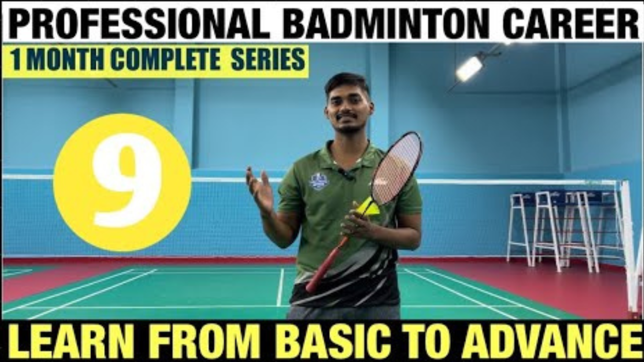 How to hit a forehand drop shot in badminton basics