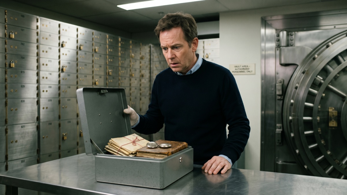 The bank called about the safe deposit box and I had forgotten we even ...