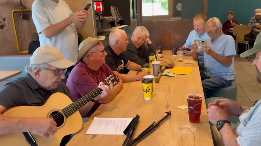 Friends celebrate Boone County man turning 99 with unique birthday song