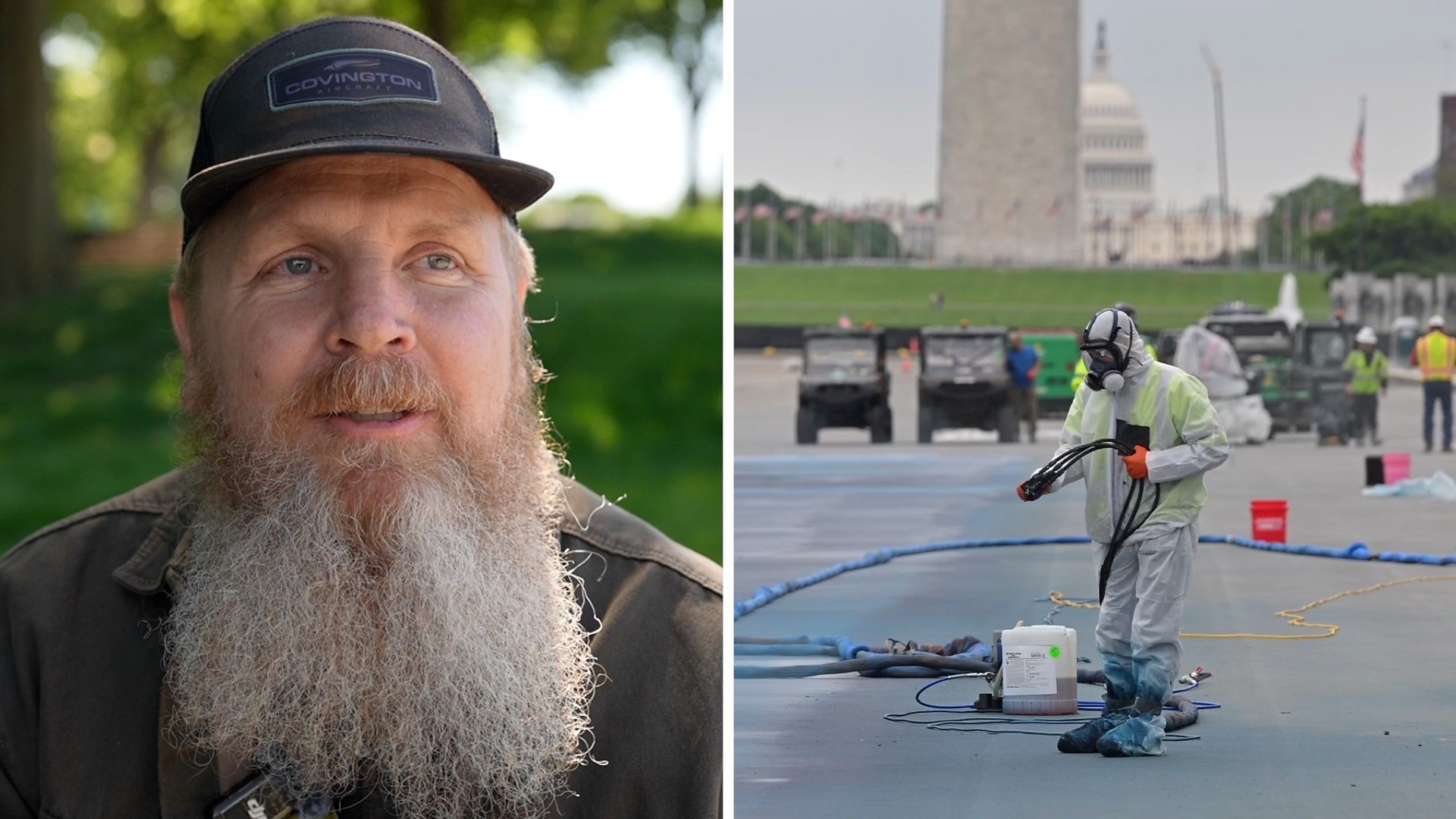'It's not a swimming pool' - Americans react to Trump's reflecting pool ...