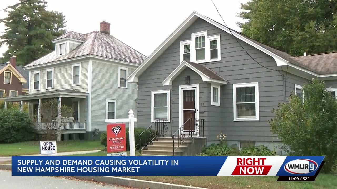Supply and demand continue straining New Hampshire housing market