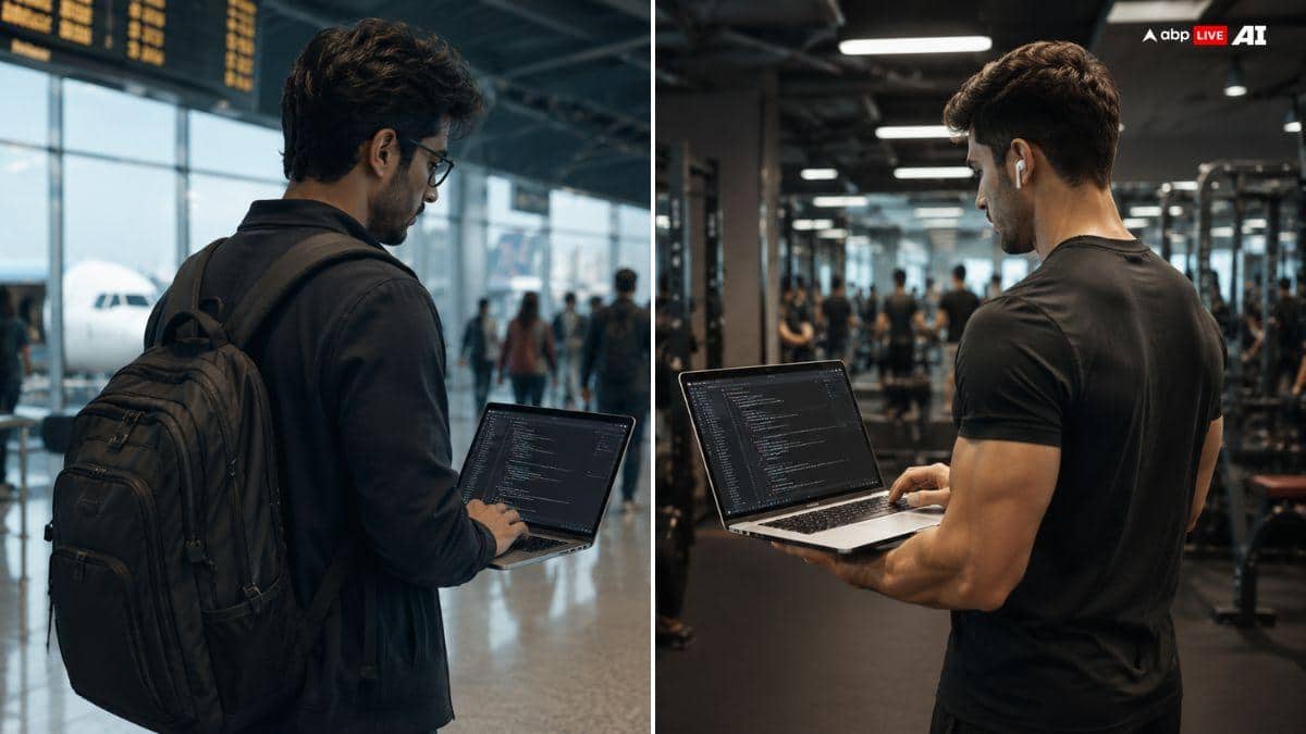Why are AI coders carrying open laptops through airports and gyms now?
