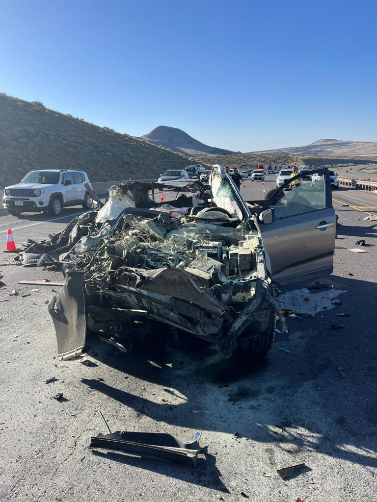 ‘I’m just a man. I don’t wear a cape’: Witness who extricated car crash ...