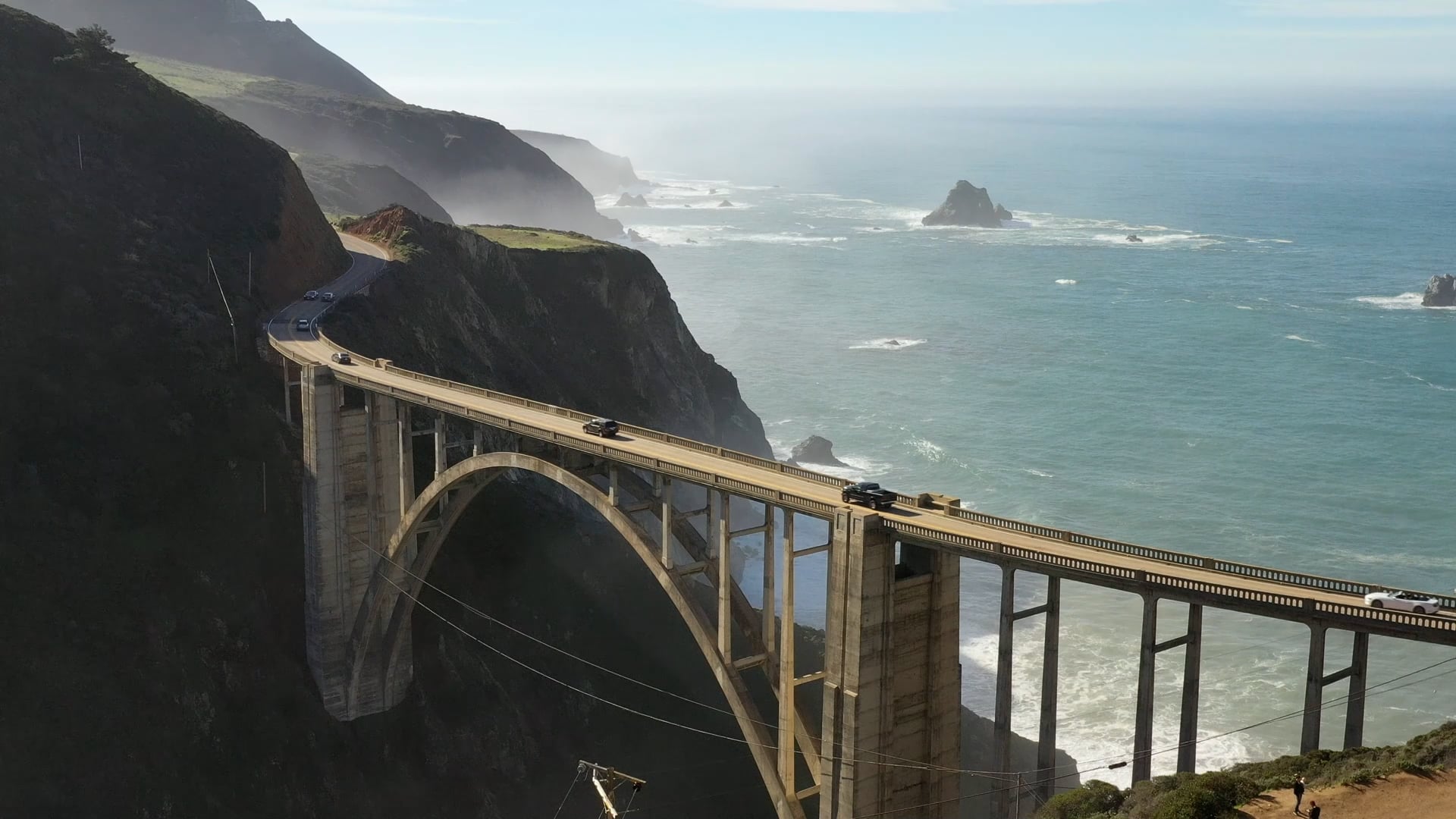 Big Sur, AS: Tur drone di permata pesisir California