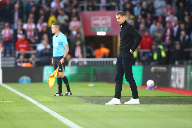 Southampton boss Tonda Eckert walked out again as one simple question ...