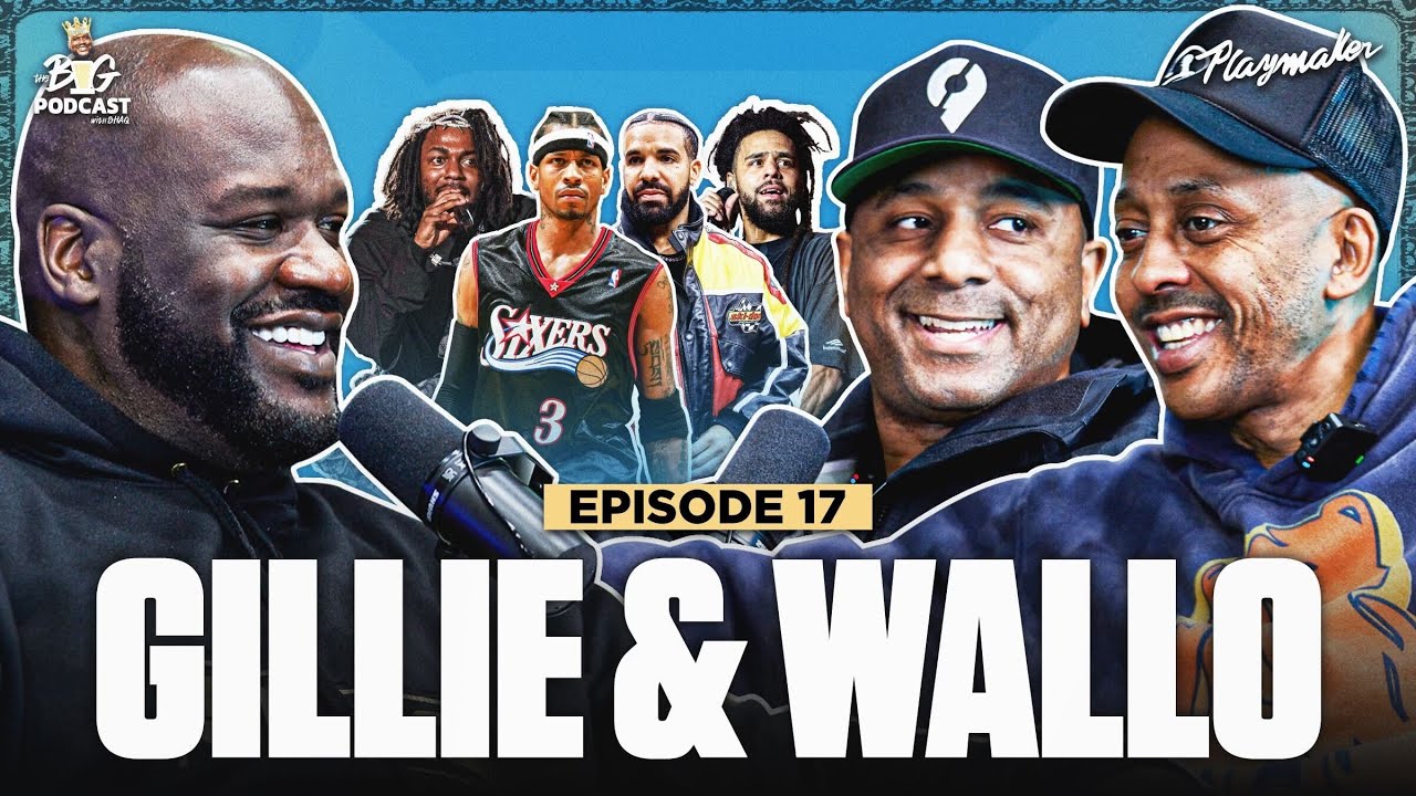 Shaq & Gillie talk why Kendrick & J Cole were soft, roast off on Wallo ...