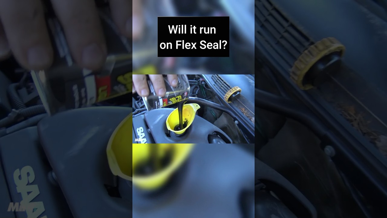 Flex Seal as engine oil