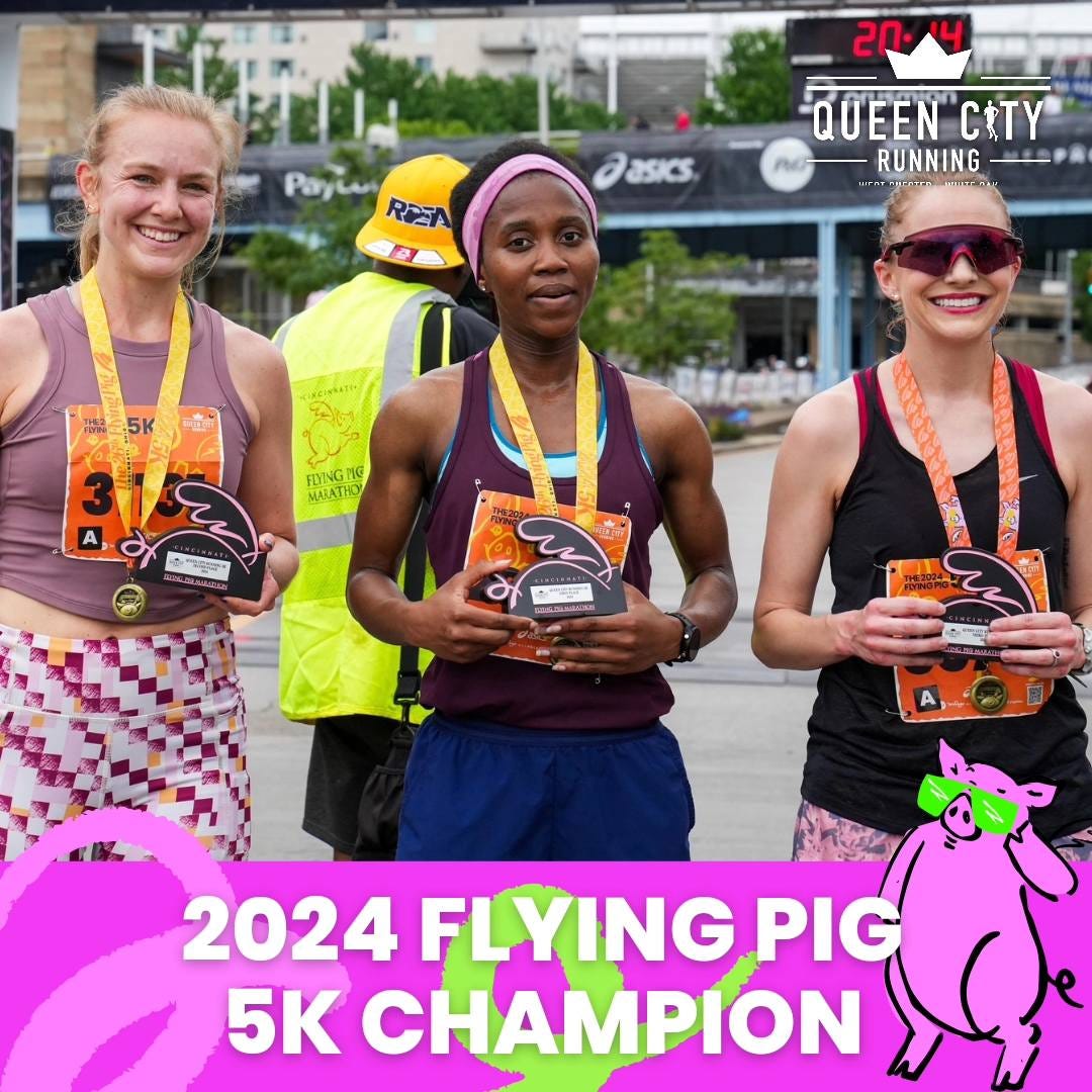 She ran barefoot in Nigeria, won Flying Pig races – then a gunman took ...