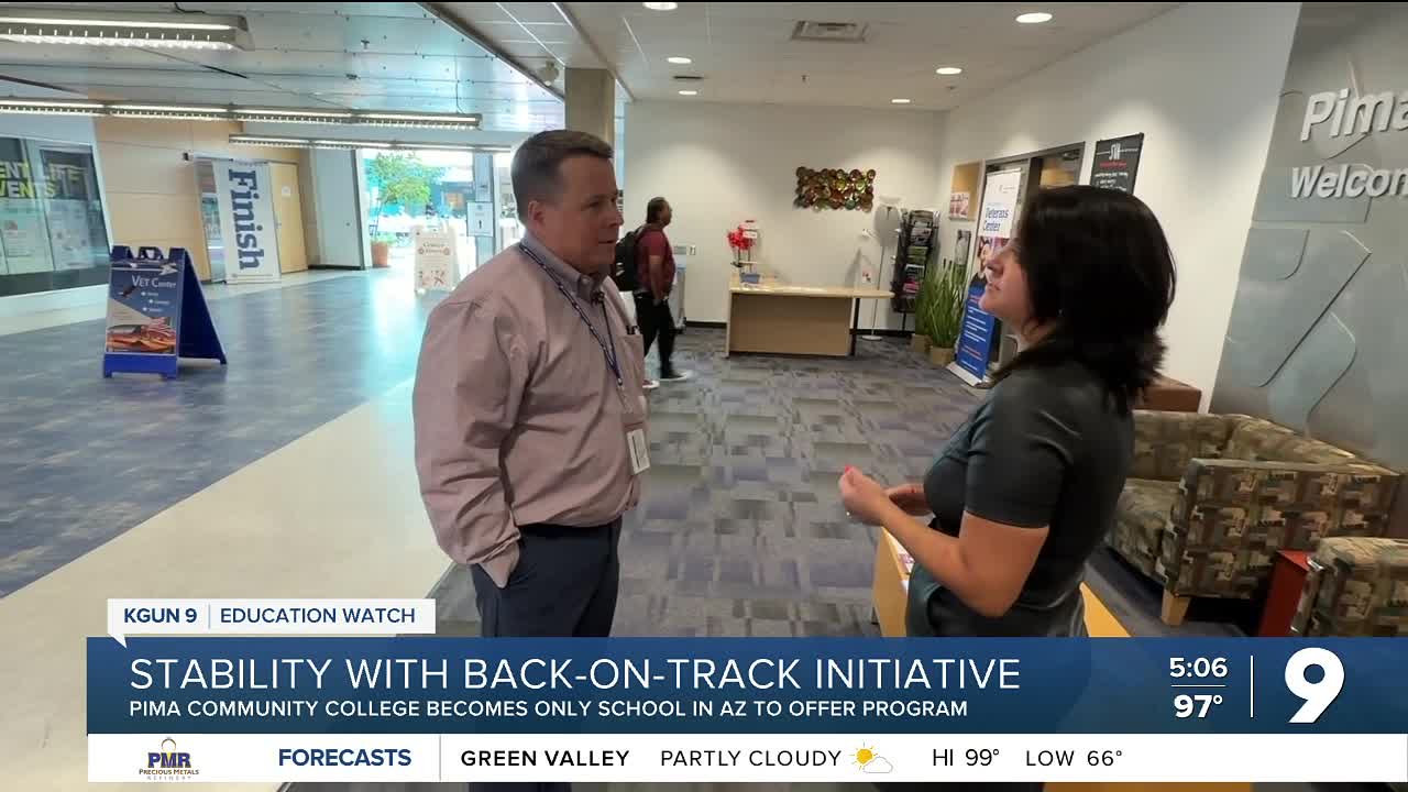 Pima Community College's 'Back on Track' initiative offers career stability