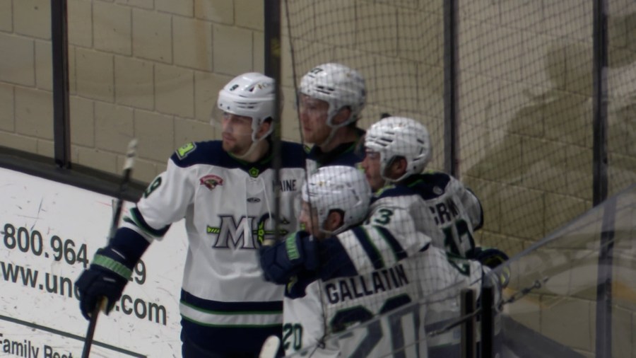 Maine evens series with double OT win over Nailers in Game 4