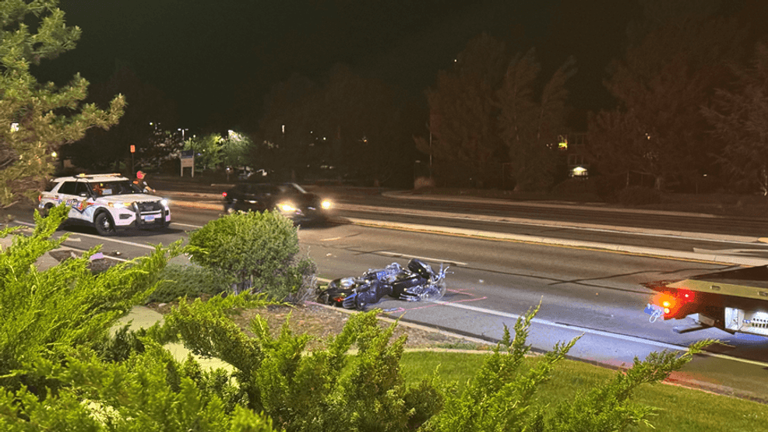 Eastbound Disc Drive closed after crash