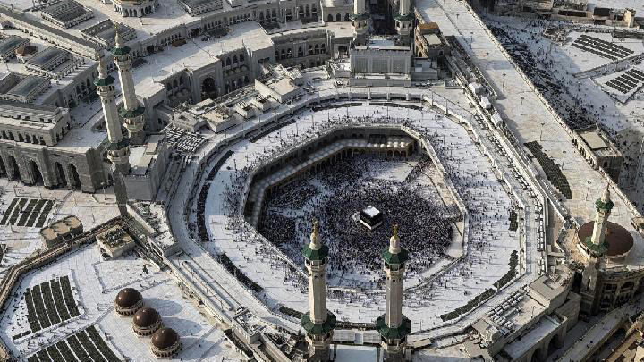Hari Raya Idul Adha ini matahari tepat di atas Kabah