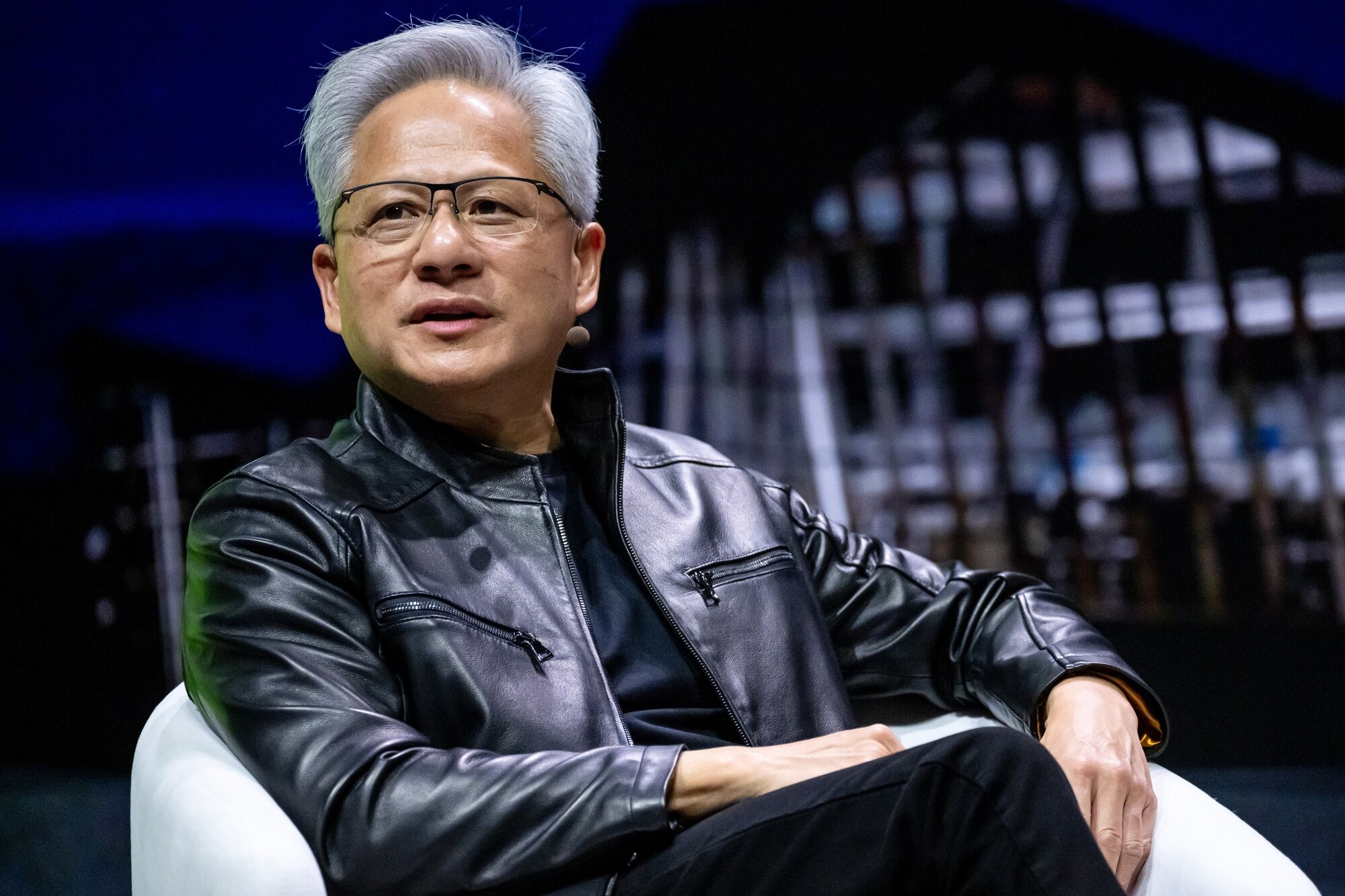 Nvidia’s CEO joins Trump in China with AI in the spotlight