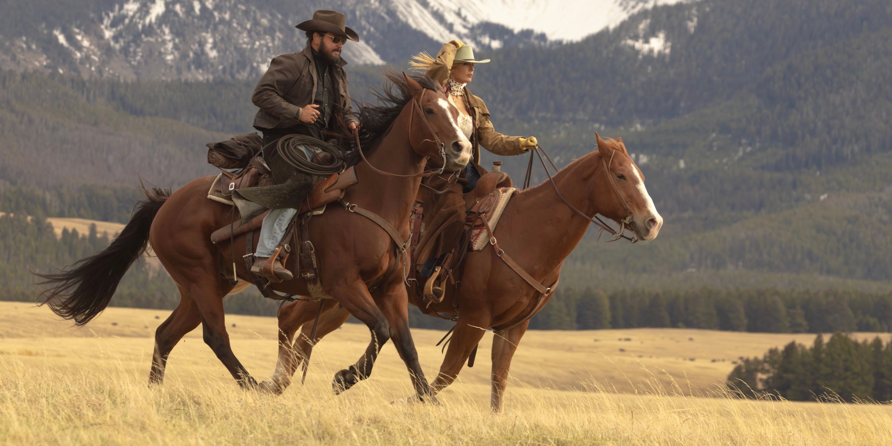 Kelly Reilly And Cole Hauser On Dutton Ranch Character Changes From