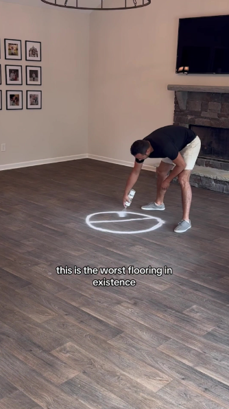 Home flooring transformation with Lifeproof LVP upgrade