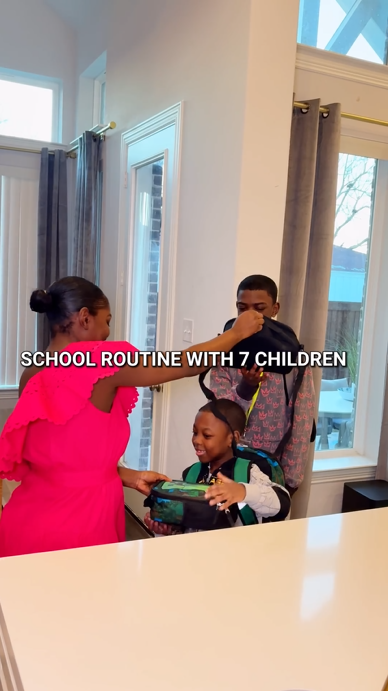 The real-life morning routine that keeps a family of 9 moving