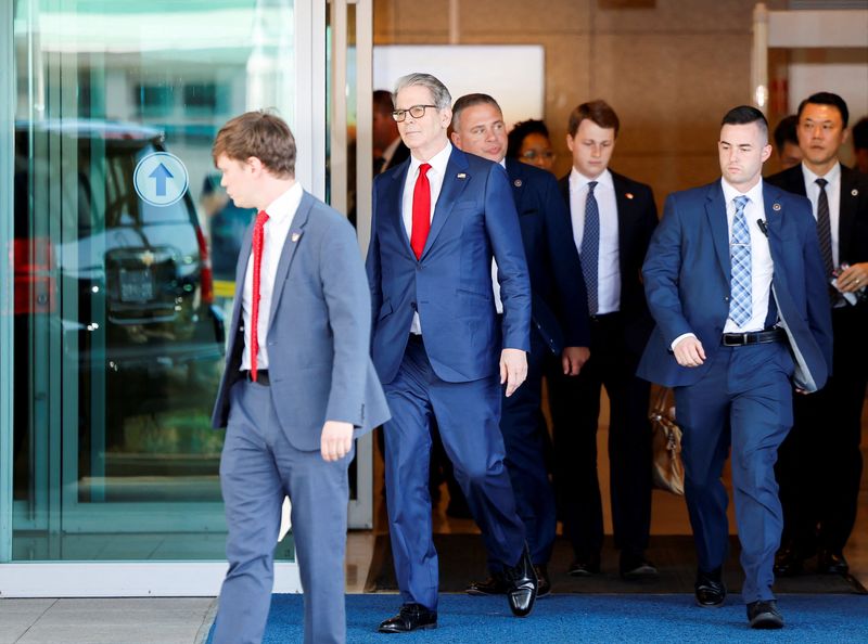 US Treasury's Bessent arrives in South Korea for trade talks with China ...