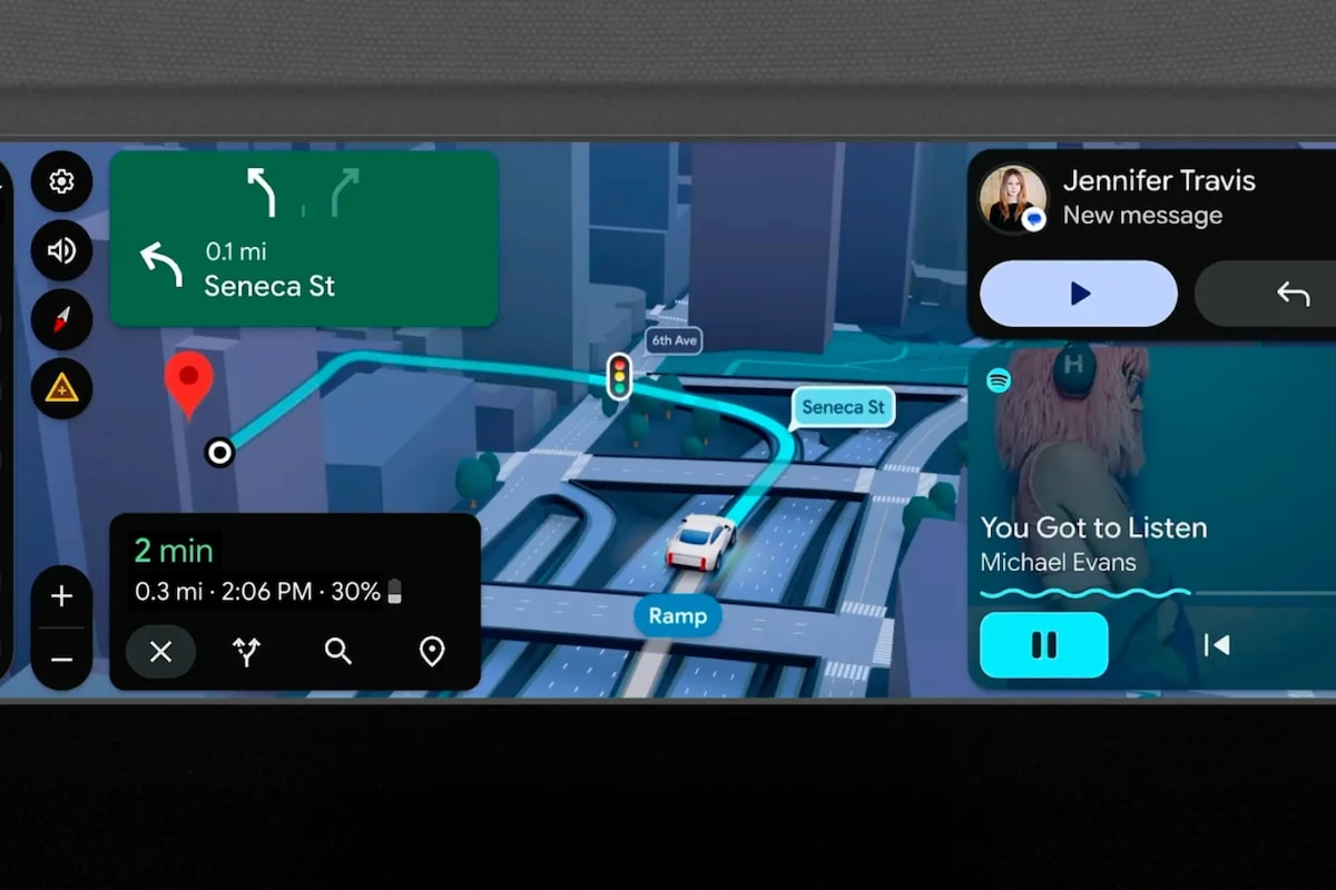 Android Auto update brings YouTube playback, Gemini AI, and improved map