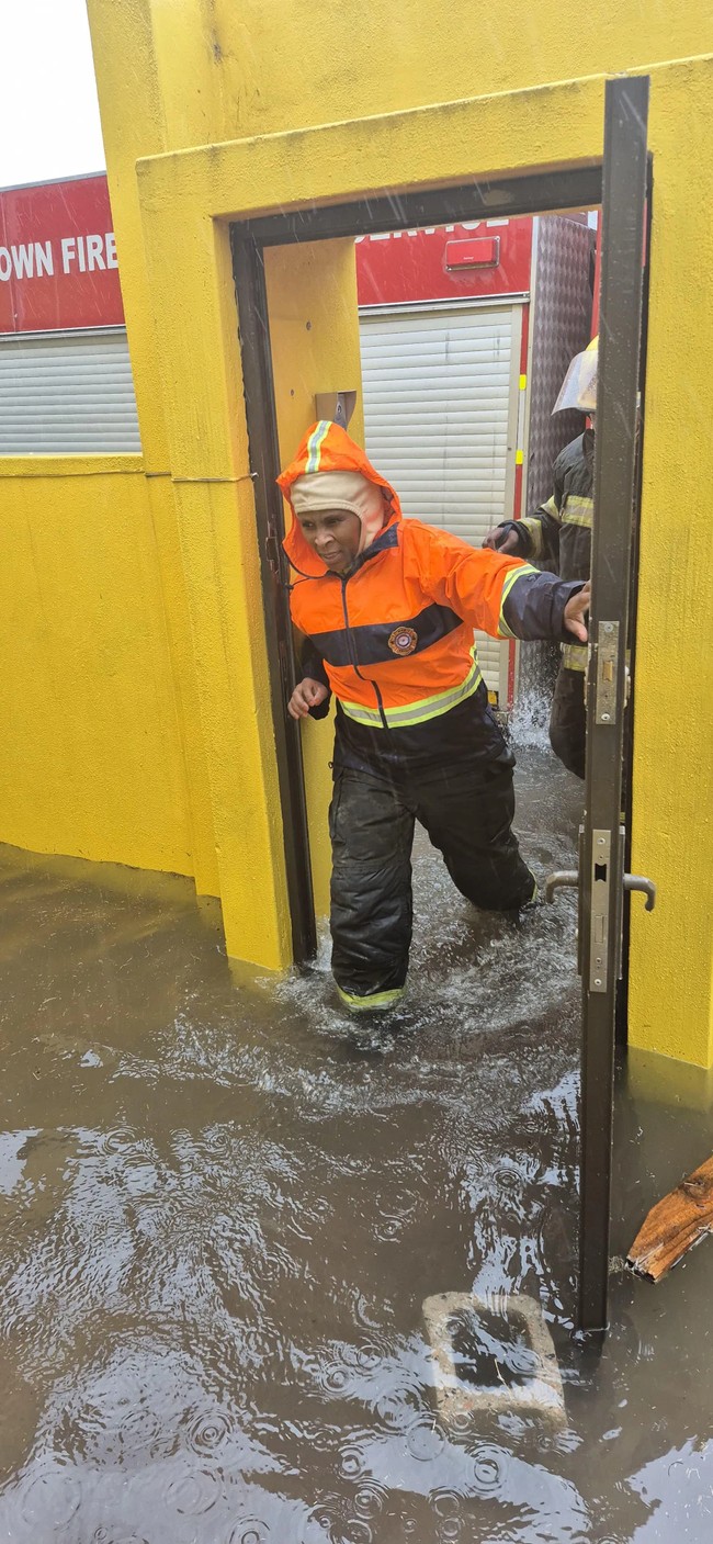 Fire and rescue teams save 28 preschoolers from flooding in Mitchells Plain