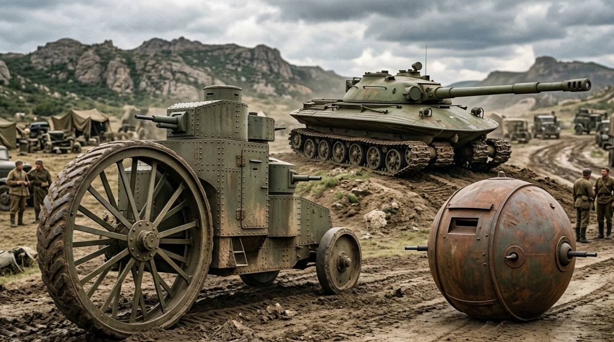 Los tanques más absurdos y extraños jamás construidos