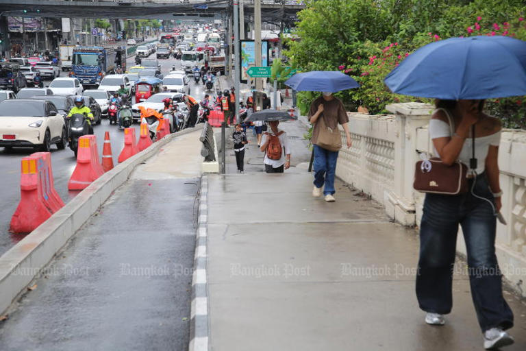 Very heavy rain predicted across Thailand from Thursday to Monday