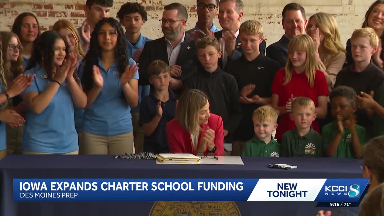 Iowa Gov. Kim Reynolds signs charter school, homeschooling bill into law