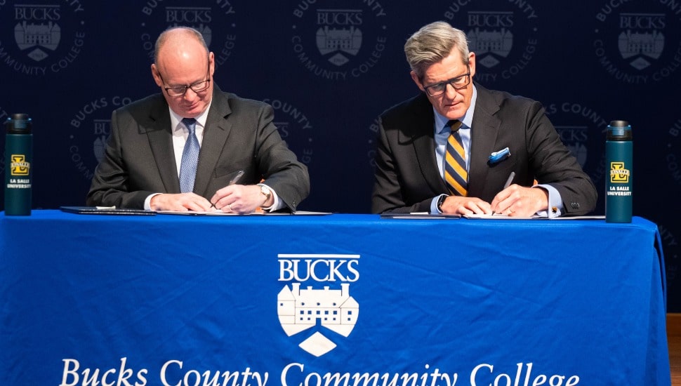 Bucks County Community College and La Salle University partner to save ...