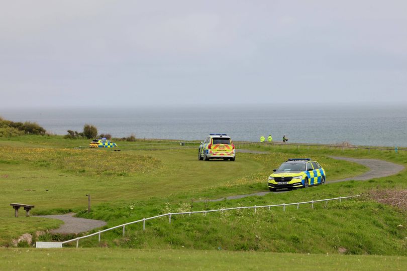 Van goes over edge of cliff at popular UK beach as major police ...