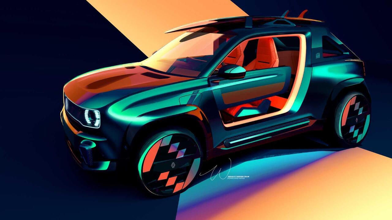 Renault 4 JP4x4 concept: la beach buggy elettrica che riporta a galla ...