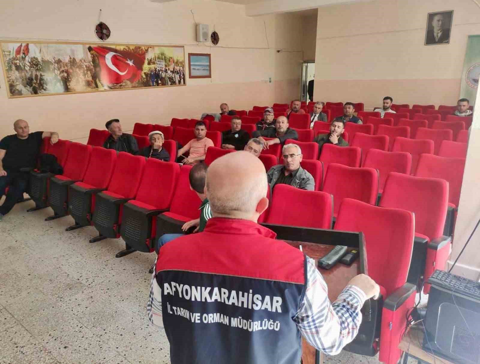Çiftçilere kırsal kalkınma yatırım programı anlatıldı