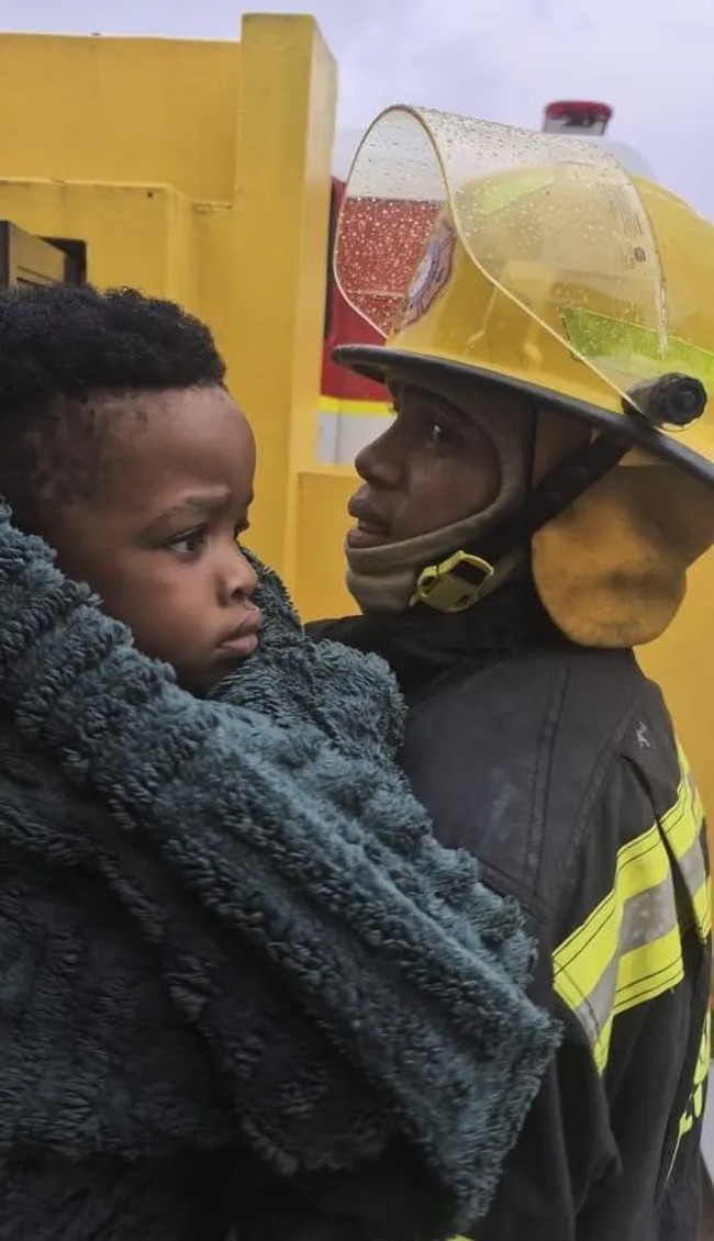 Fire and rescue teams save 28 preschoolers from flooding in Mitchells Plain