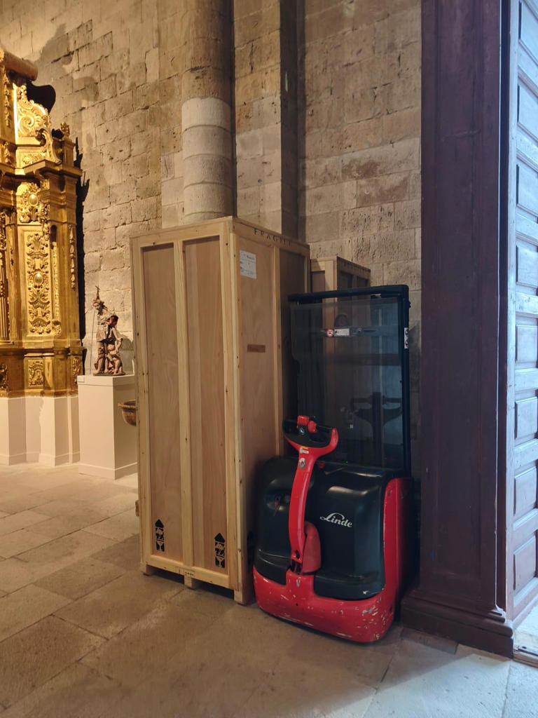 «La Anunciación» del «maestro de la Virgen de la Calva» regresa a la ...