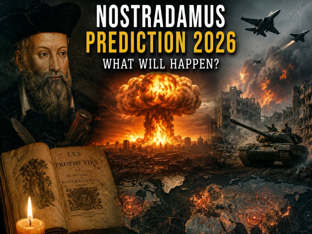 Nostradamus prediction 2026: Did the '7-month nuclear war' prophecy ...