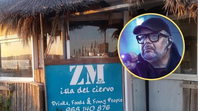 Chicote, devastado tras el incendio del ZM Isla del Ciervo en La Manga ...