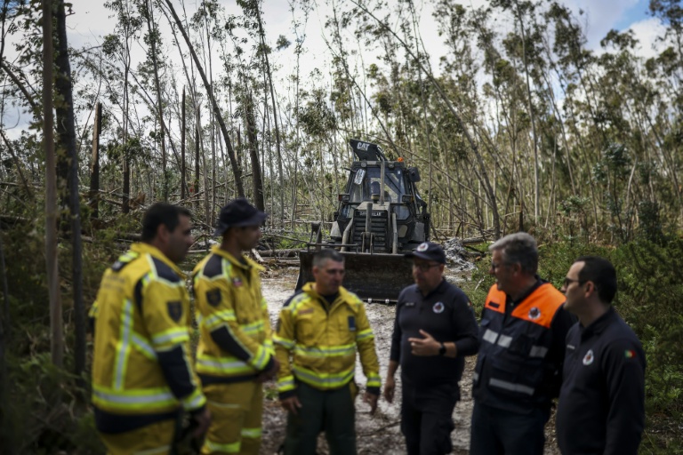 After winter storms, fires now threaten Portugal's forests