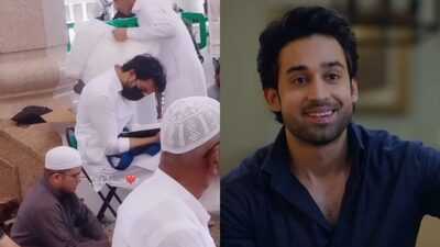 Bilal Abbas Khan takes break, Pak actor in Saudi Arabia for Haj