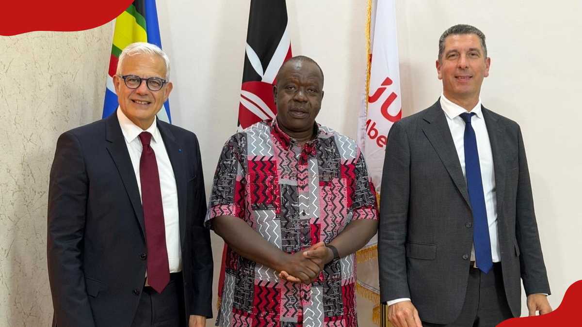 Matiang'i meets French Chamber of Commerce president after Gachagua ...